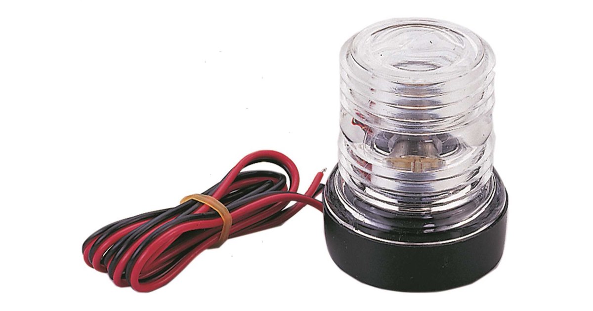 FANALE 360°12V NERO | Fanali Di Testa Dalbero / Fanale Testa Albero (CE ...