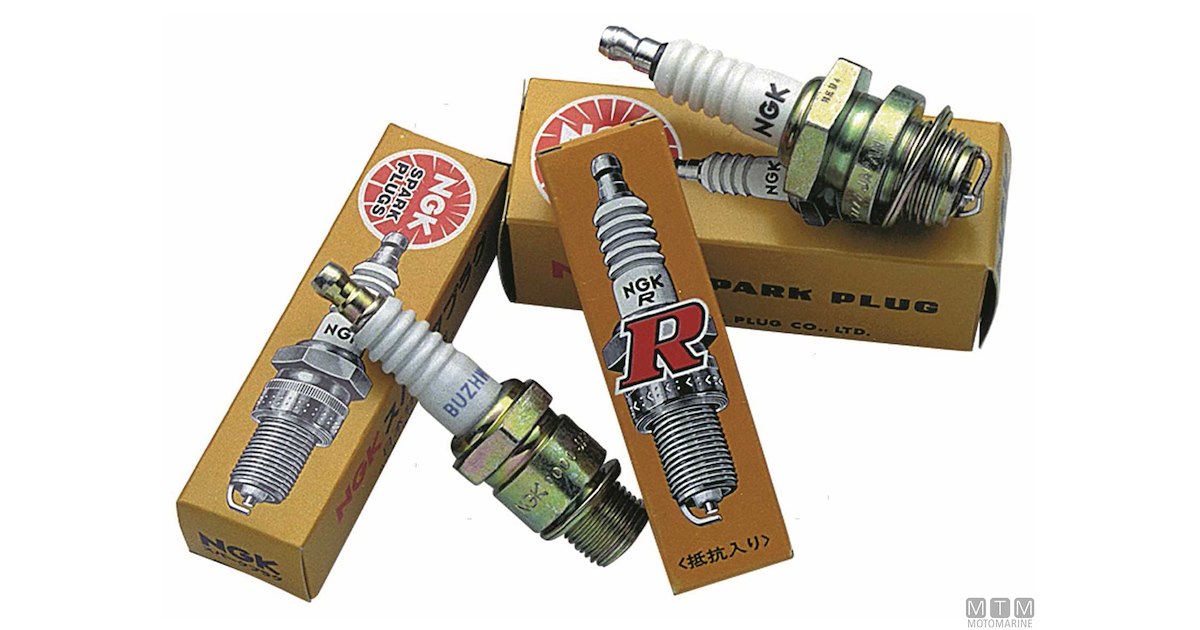 CANDELA BR8HS-10 | Candele Per Motori Fuoribordo / Candele per Motori ...