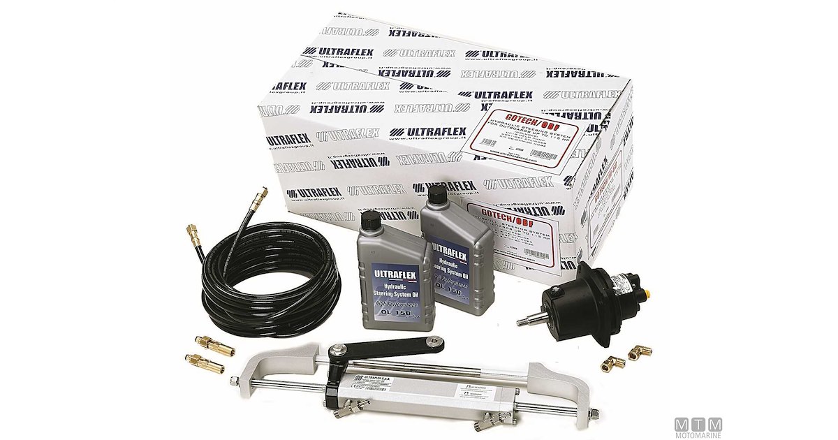 KIT TIMONERIA IDRAULICA ULTRAFLEX GOTECH| Timonerie Idrauliche ...