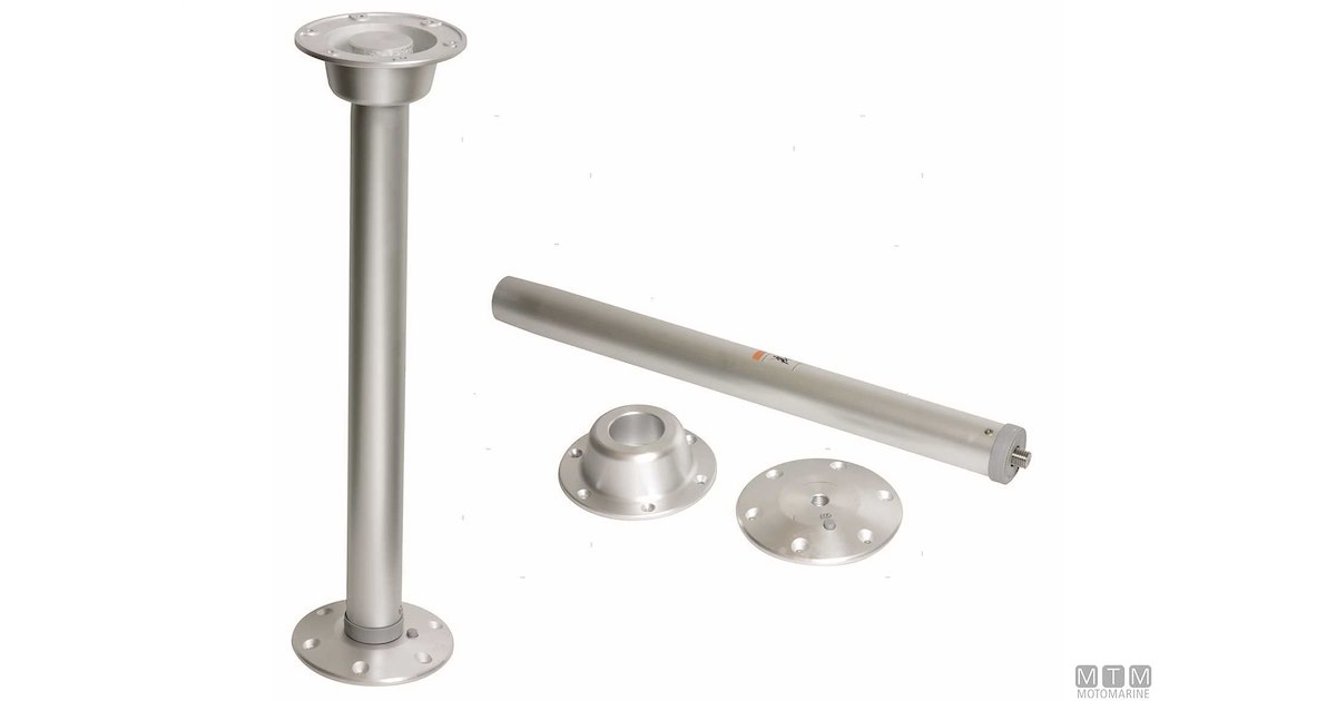 SUPPORTO TAVOLO TWIST LOCK H68CM IN ALLUMINIO | Supporti Per Tavoli ...