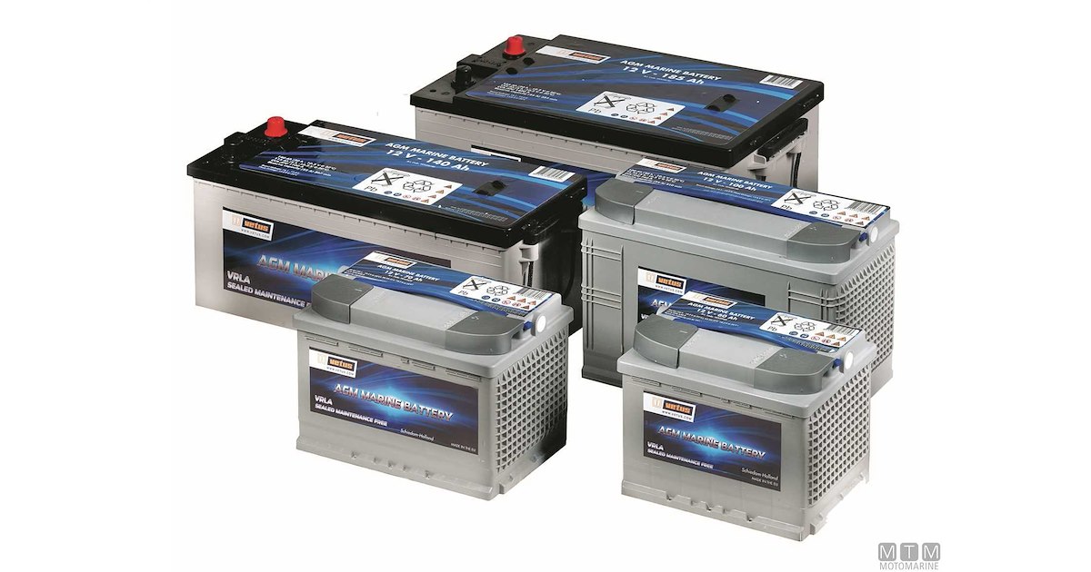 BATTERIA VETUS AGM 70AH | Batterie / Batterie Vetus AGM | Nautica Store ...