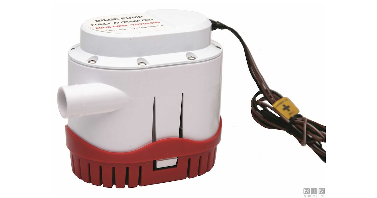 POMPA SENTINA AUTOMATICA BW 2000GPH 24V | Pompe Di Sentina Sommergibili ...