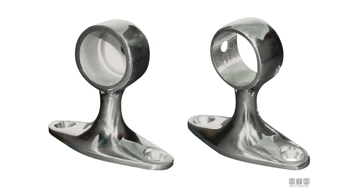 TERMINALE D25MM INOX | Supporti E Tubi Per Passamani Tientibene / Supporti Passamano Classici in ...