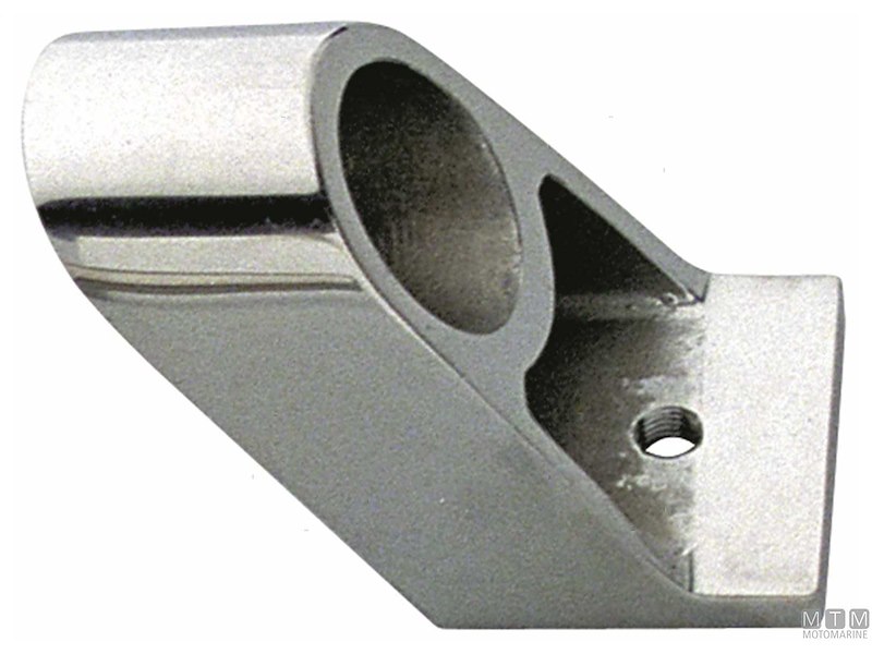 TERMINALE SAGOMATO D22MM INOX | Supporti E Tubi Per Passamani Tientibene / Supporti Passamano ...