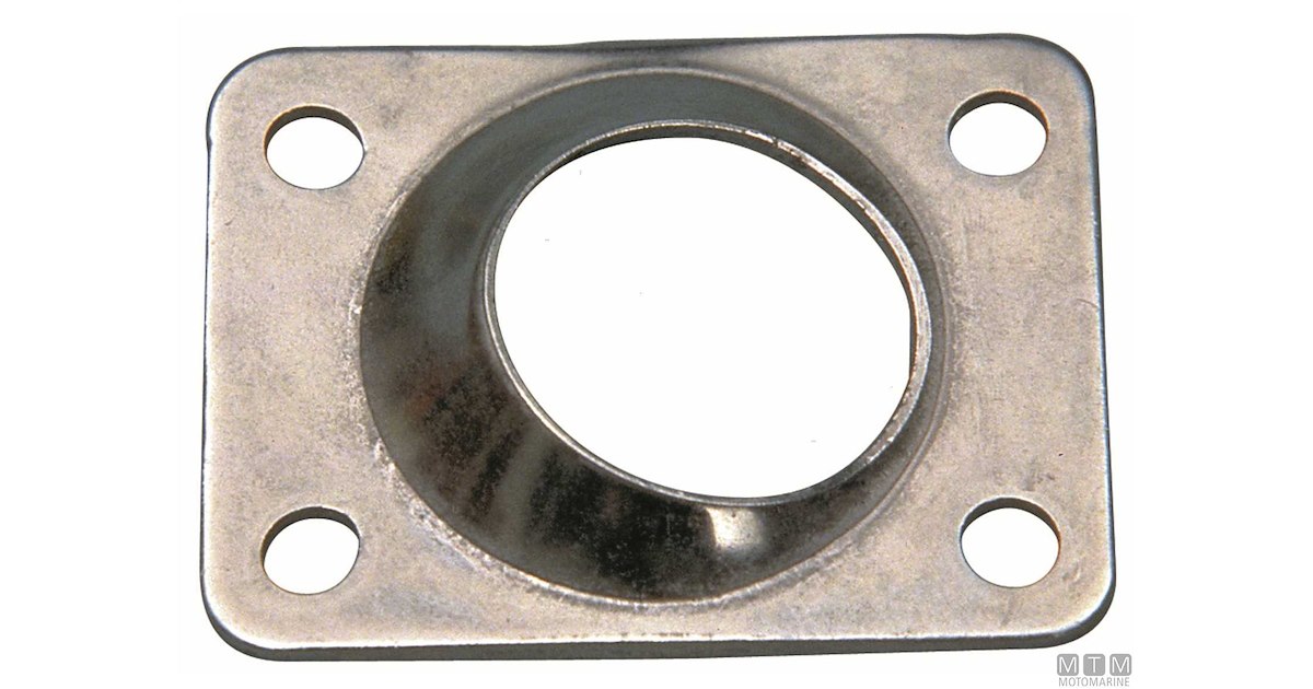 BASE A SALDARE 60°QUADRA D25MM INOX | Basi E Raccordi In Acciaio Inox Stampato / Base a Saldare ...