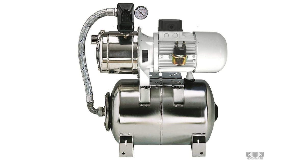 POMPA AUTOCLAVE CEM MG-INOX/20X 90L 24V | Pompe Autoclavi Con Serbatoio ...