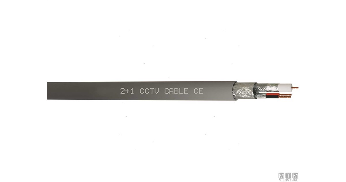 CAVO COASSIALE CCTV 50M | Cavi Elettrici Marini / CAVO COASSIALE CCTV ...